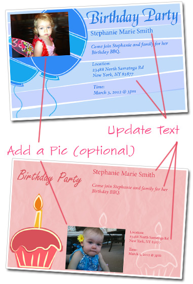 Free Birthday Party Invitation Templates Customize And Print